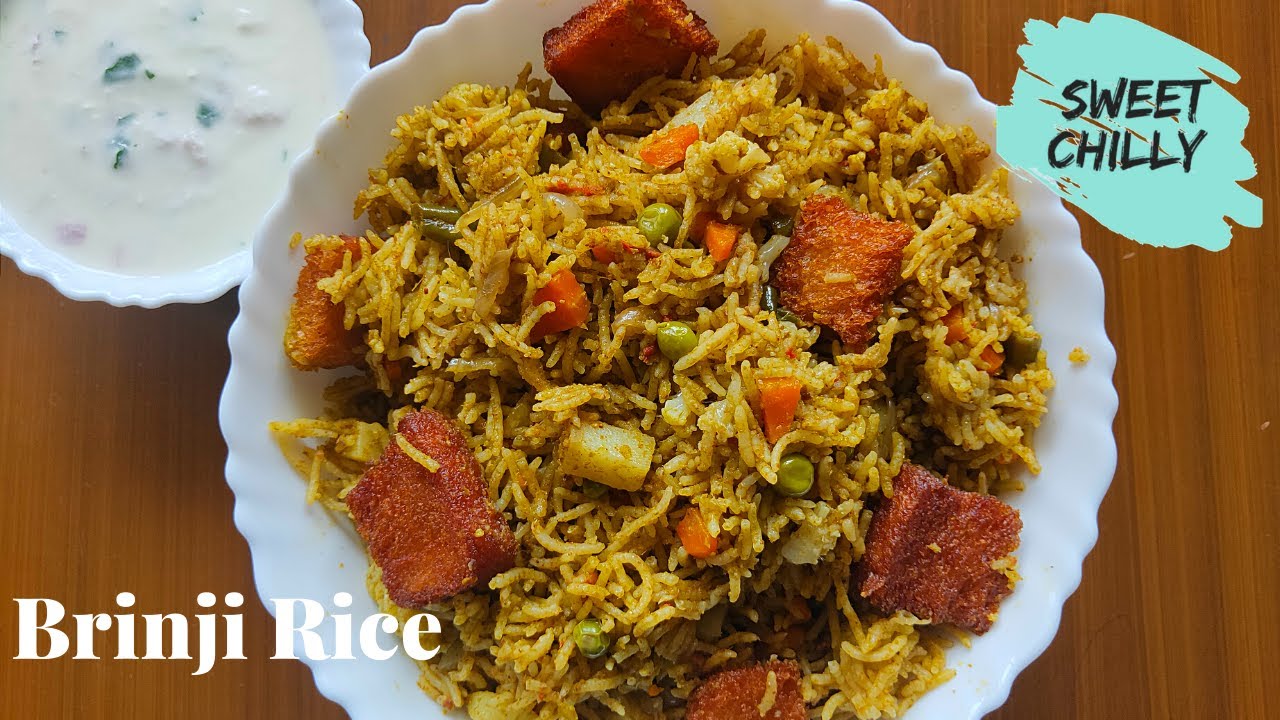 bread brinji rice recipe | brinji rice recipe in tamil veg | bread ...