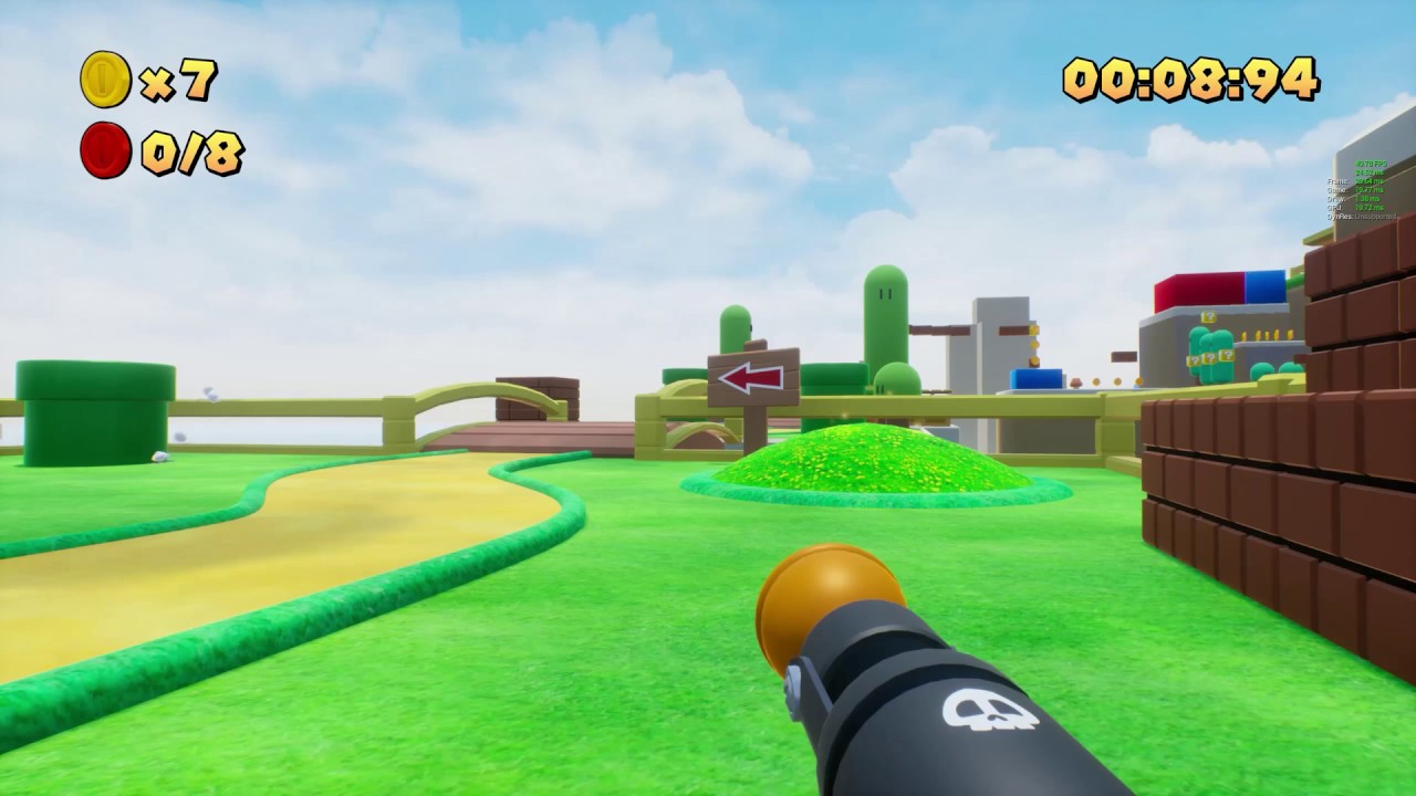 The Super 1-1 Challenge (FPS Super Mario Bros.) - Springarm feature ...