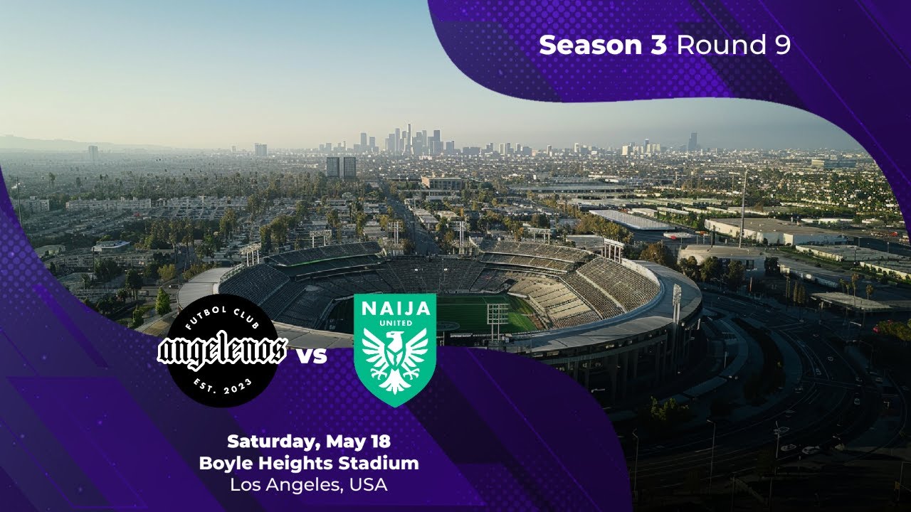 FC Angelenos vs Naija United (Season 3 Round 9) ️ One Future Football ...