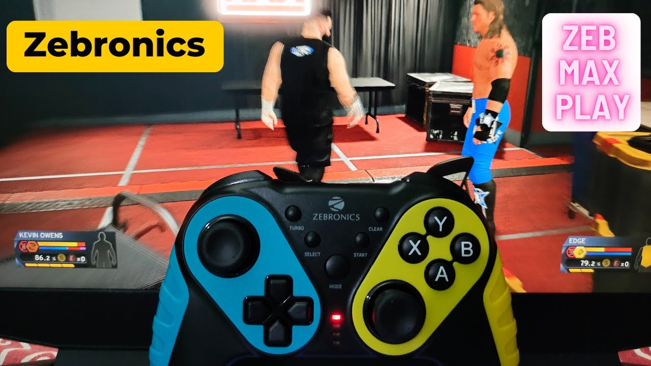 ZEBRONICS Zeb-MAX Play Windows Compatible 2.4GHz Wireless Gamepad With ...