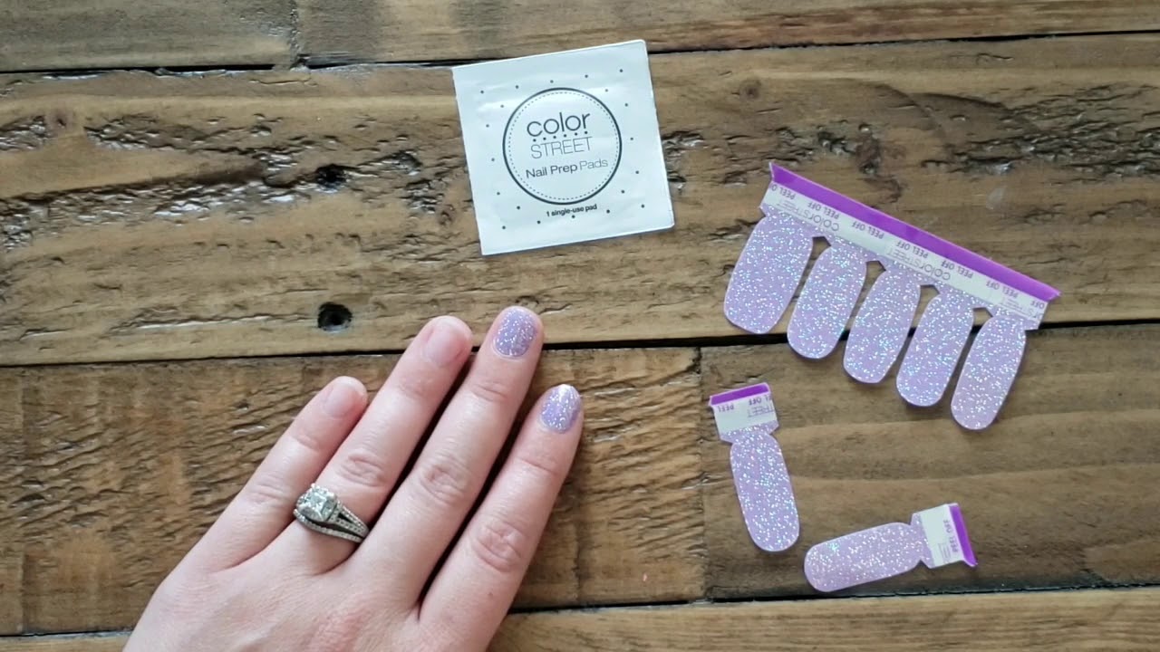 How to apply Color Street nail polish - YouTube