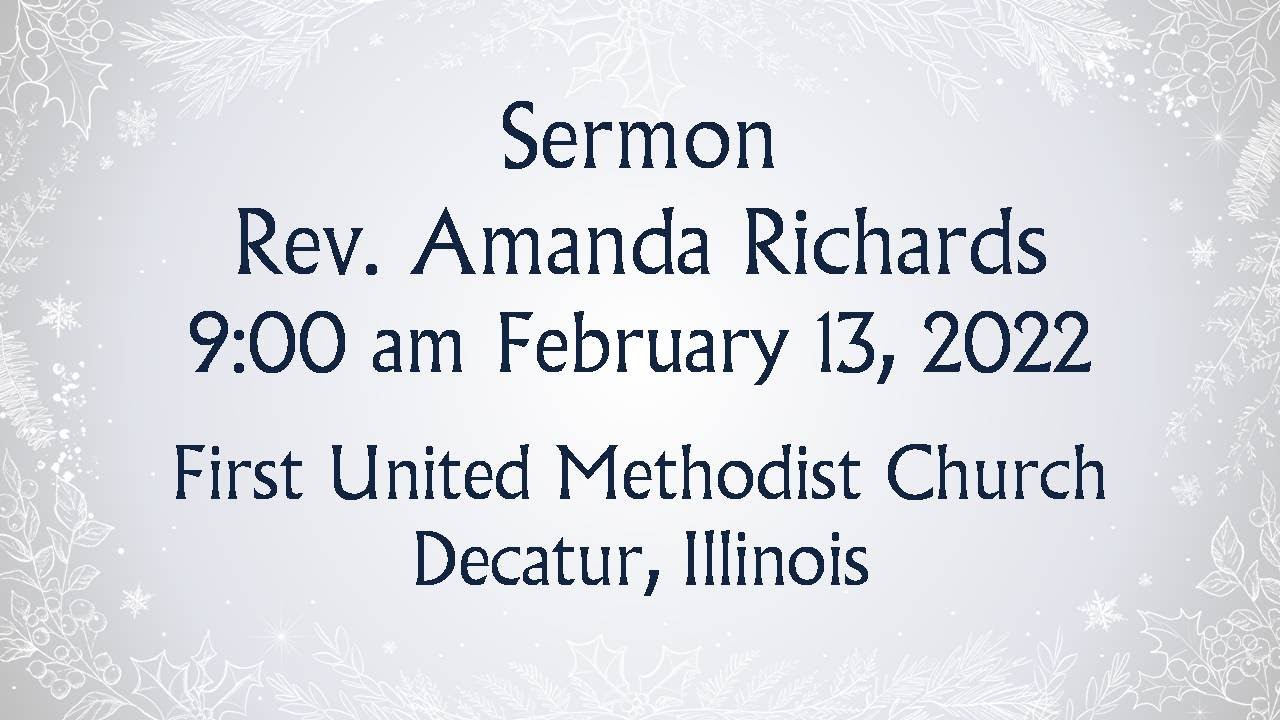 First United Methodist Church, Decatur, IL 02 13 2022 - YouTube