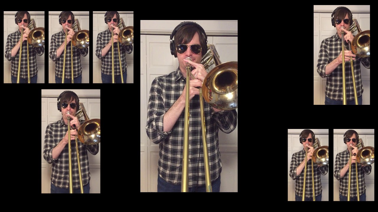 Back In Time- Huey Lewis and The News (Trombone Choir) - YouTube