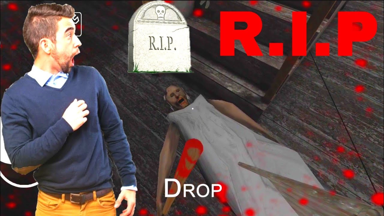 GRANNY IS DEAD! HORROR GAMEPLAY VIDEO!! - YouTube