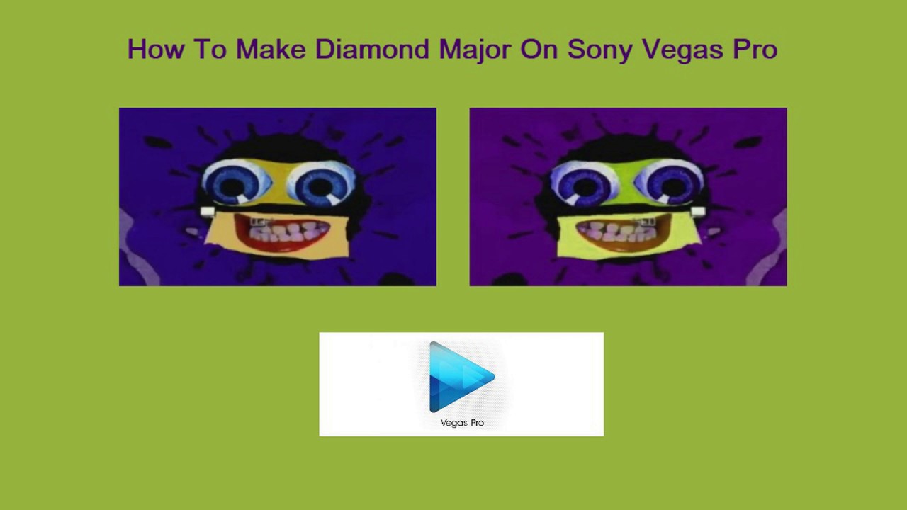 How To Make Diamond Major On Sony Vegas Pro - YouTube