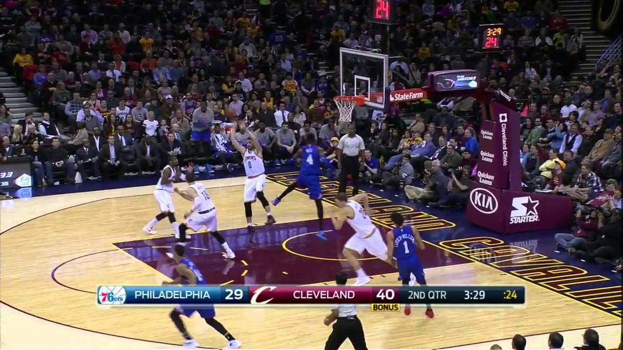 Cleveland Cavaliers Highlights at Philadelphia 76ers (Feb. 2, 2015 ...