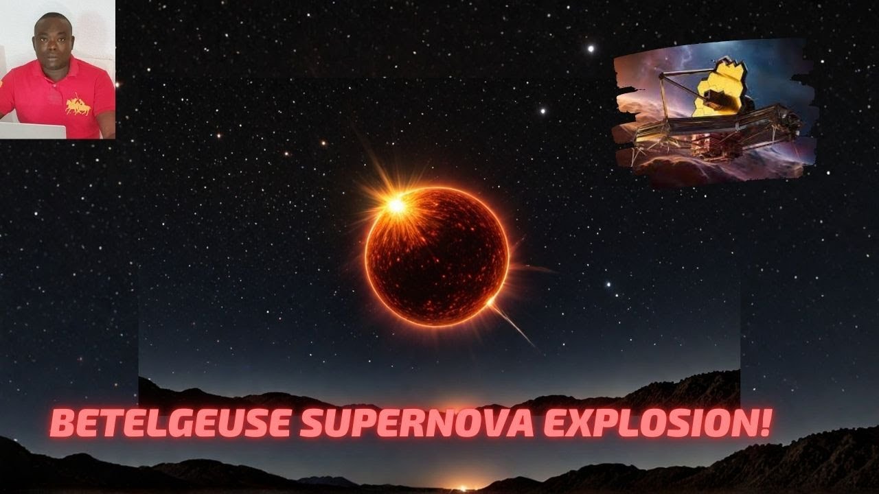 James Webb Telescope Detects Betelgeuse Supernova Explosion - YouTube