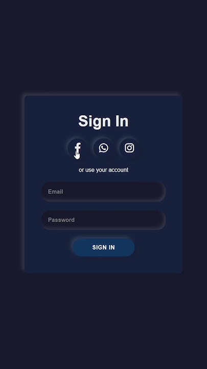 Login Form Using Html Css Shortsfeed Shorts Shortvideo Ytshorts Webdevelopment