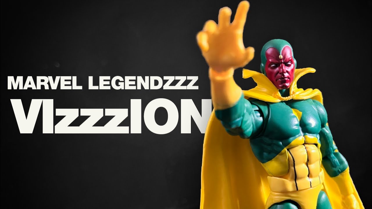 Reseña - Marvel Legends The Void BAF Vision - YouTube
