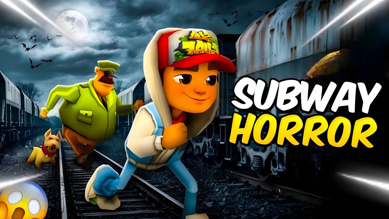 Playing The HORROR Subway Surfers 😨 - YouTube