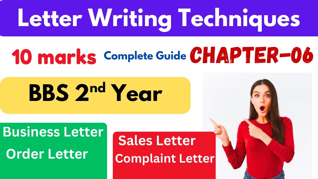 BBS 2nd Year Business Communication important chapter | Chapter 06 ...
