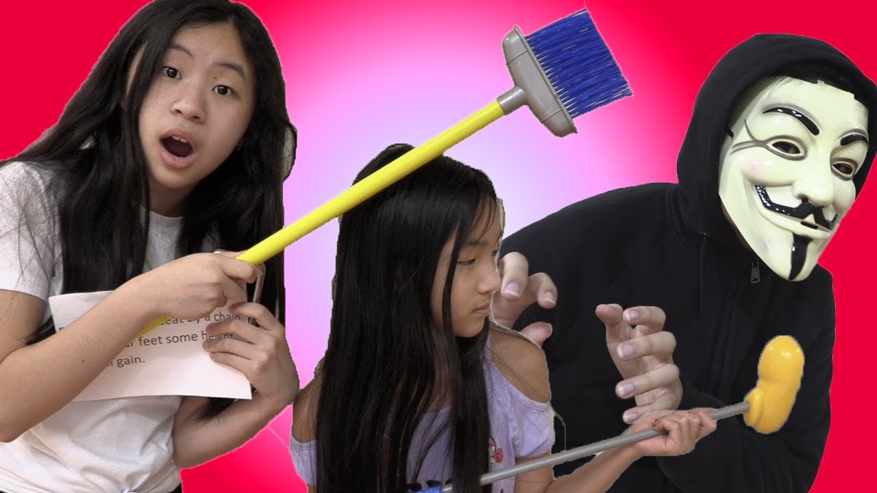 Game Master Locked us in an Outdoor House - YouTube