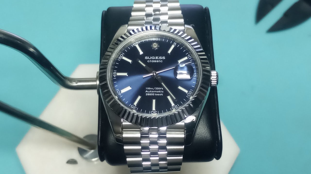 Sugess classic S448 vs Rolex datejust 126234 vs San Martin sn058 - YouTube