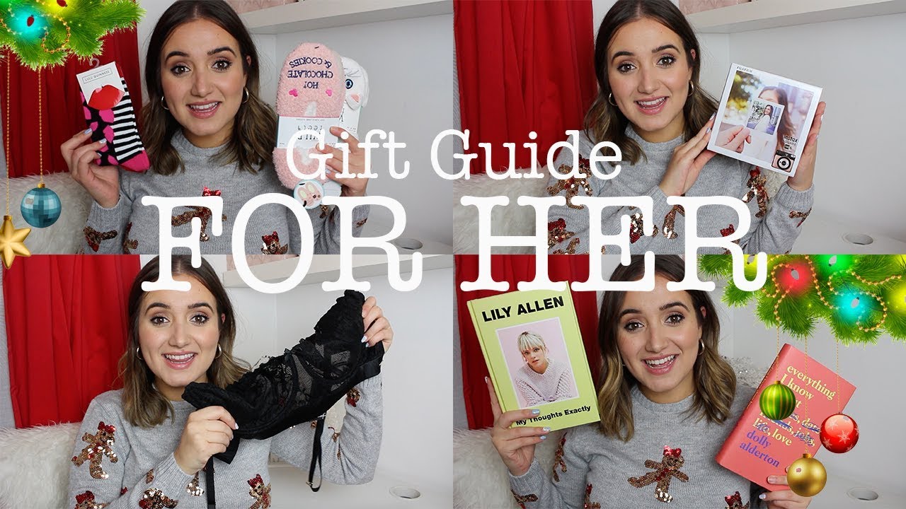 FOR HER Christmas Gift Guide | A Little Obsessed - YouTube