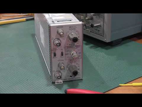 Tektronix 7a26 Restoration and Alignment - YouTube