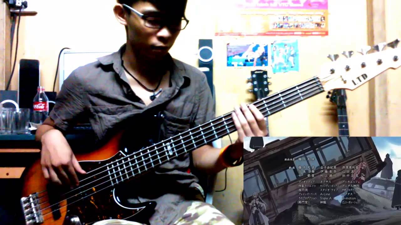 [Owari No Seraph ED] scaPEGoat - SawanoHiroyuki[nZk]:Yosh [Bass Cover ...