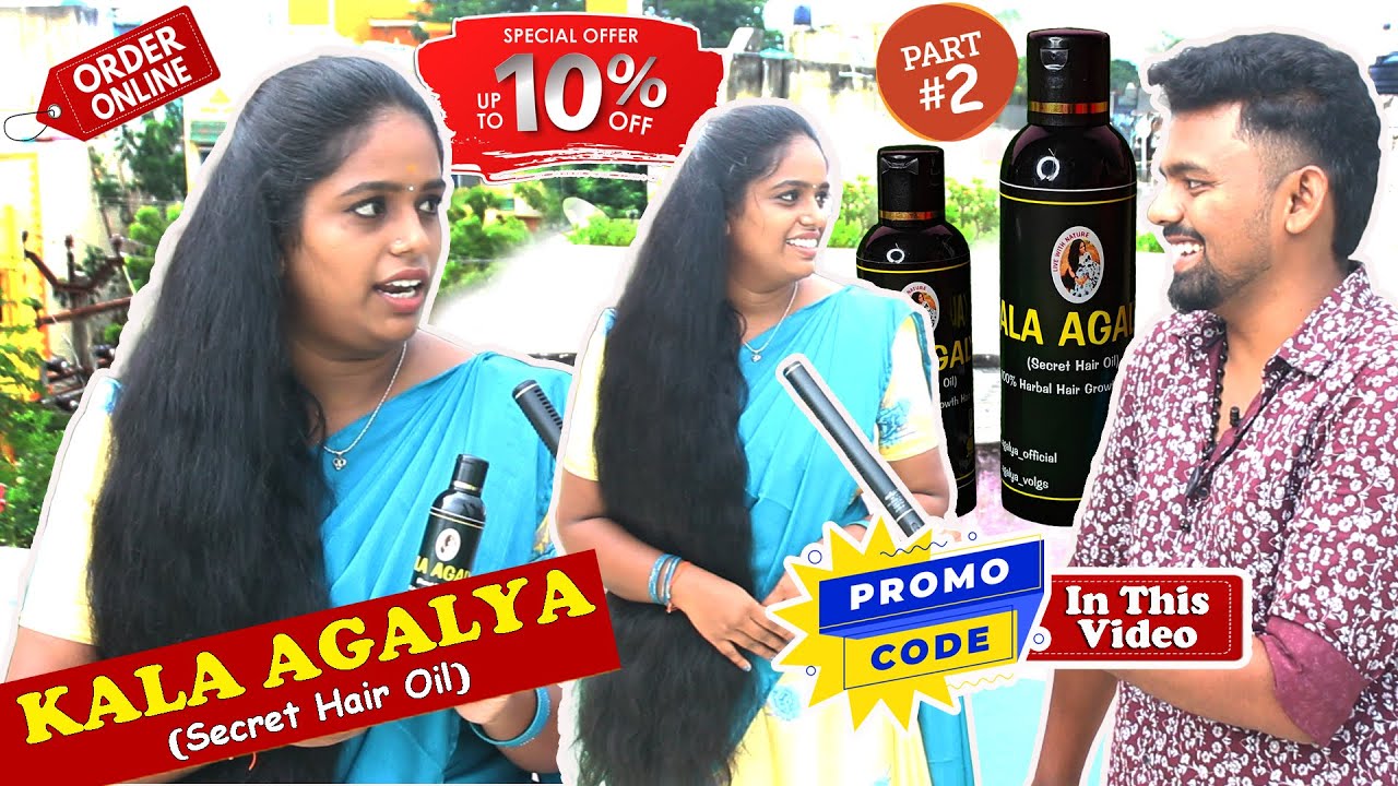 21 Ingredients Hair Oil to get Long & Healthy Hair | Kala Agalya Secret Hair Oil 10% Offer Order ...