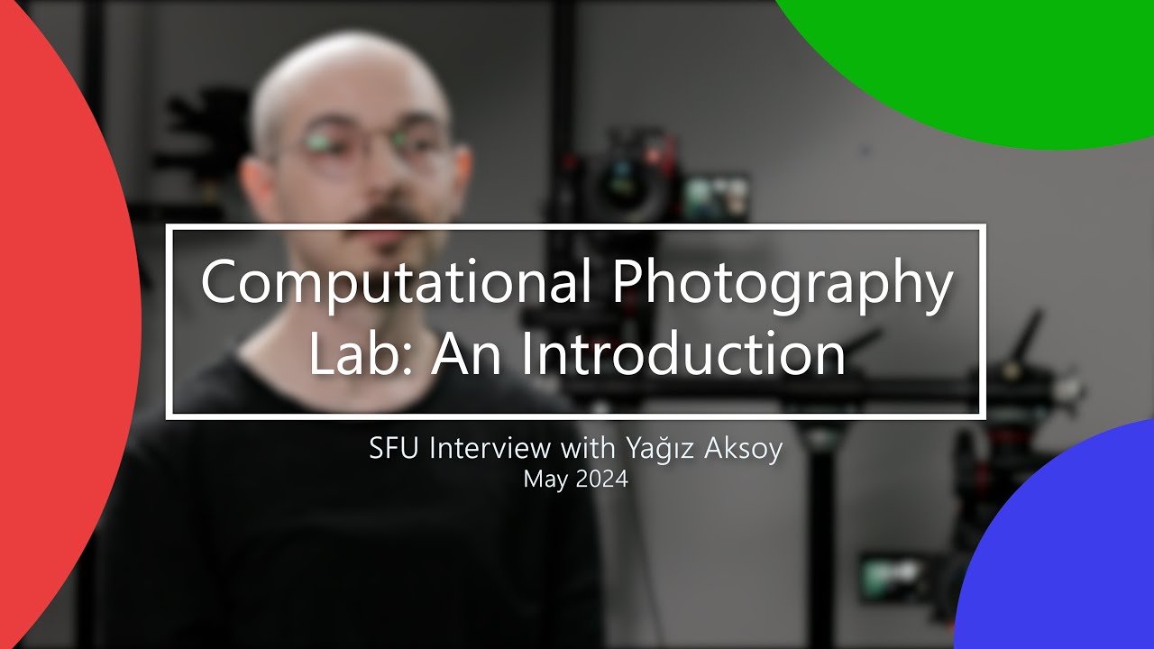 Computational Photography Lab: An Introduction - SFU Interview Part 1 - YouTube
