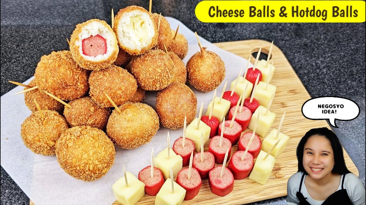NEGOSYO IDEA Cheese Balls and Hotdog Balls! - YouTube