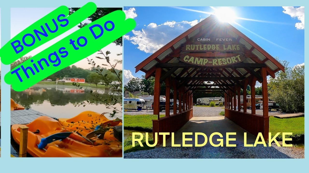 Rutledge Lake RV Resort - Things to do Around Ashville - YouTube