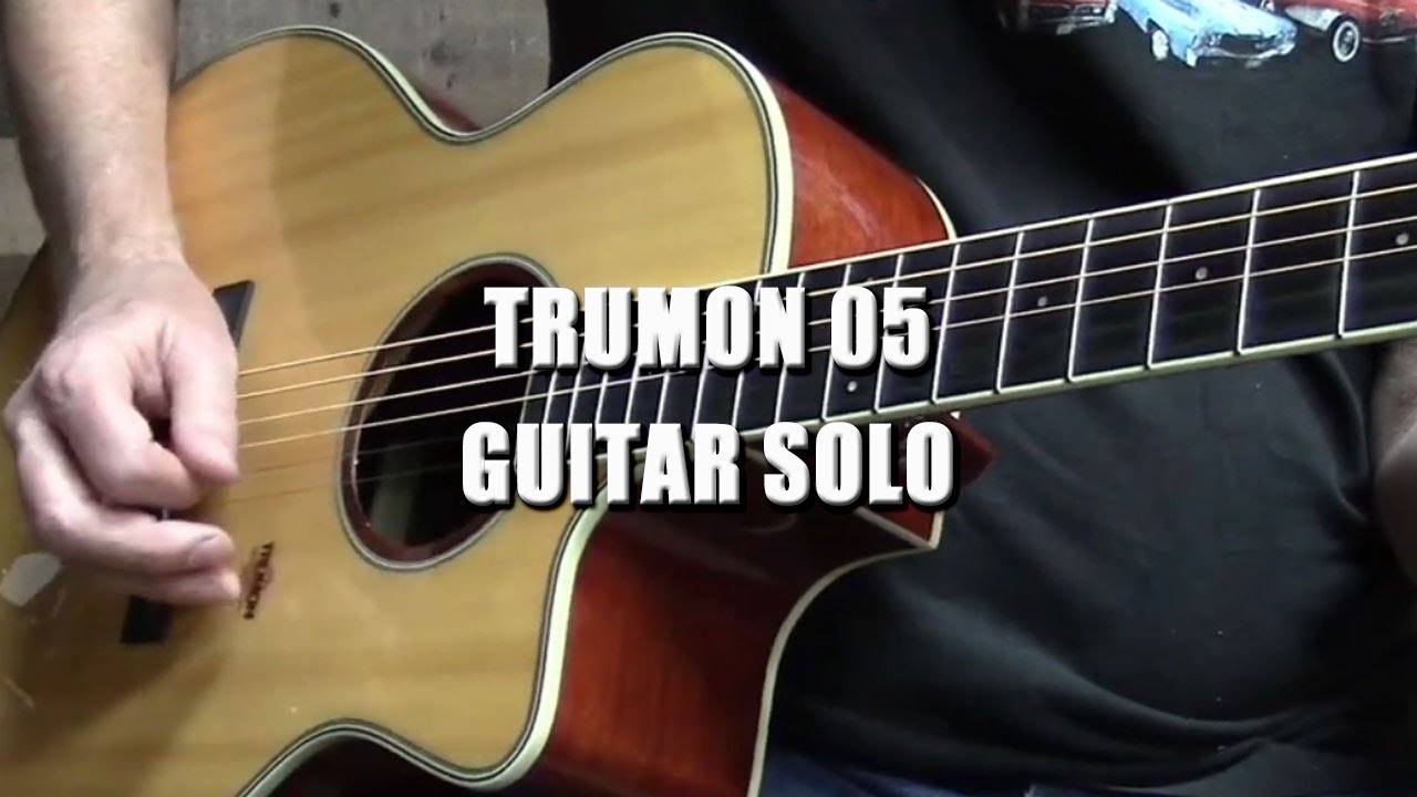 Dane | Acoustic Guitar Solo 05 Beginner Series | Trumon Guitars - YouTube