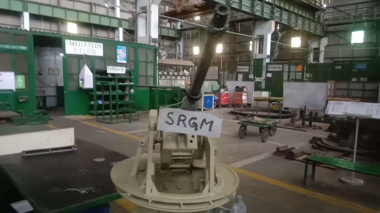 SRGM gun (BHEL) - YouTube