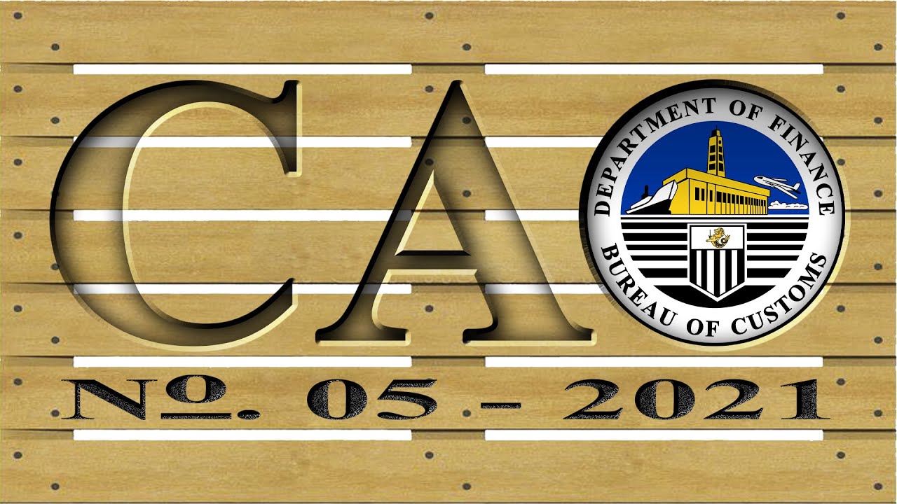 CAO 05 - 2021 | Duty Free Philippines Corporation (DFPC) - YouTube