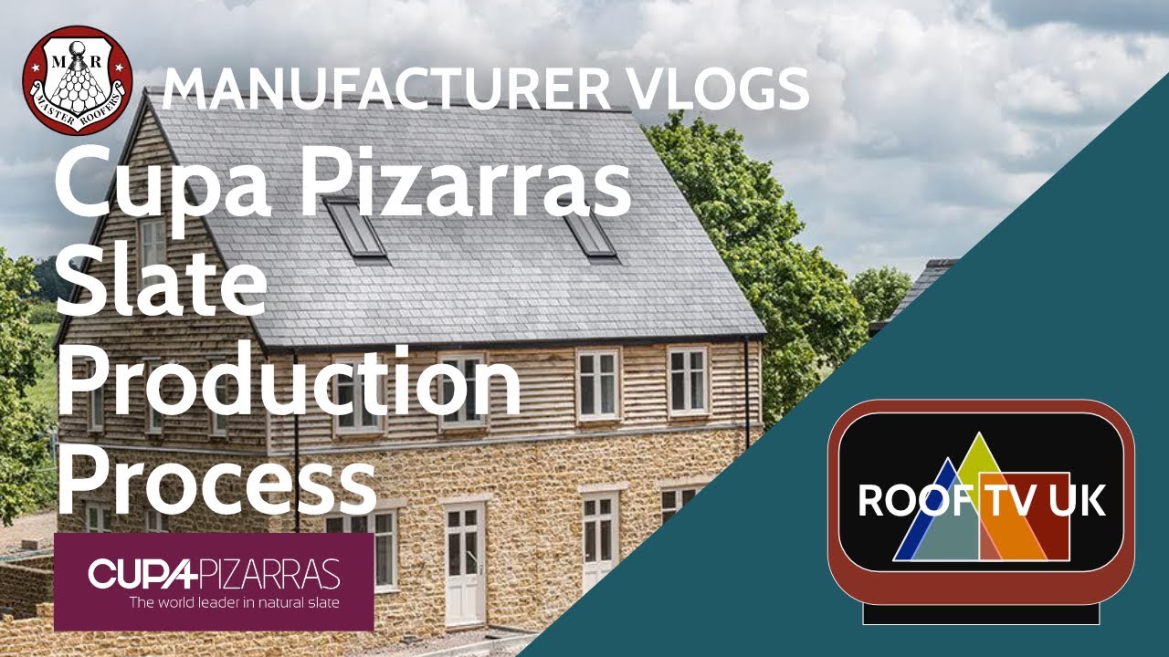 CUPA PIZARRAS - Slate Production Process - ROOF TV UK - YouTube