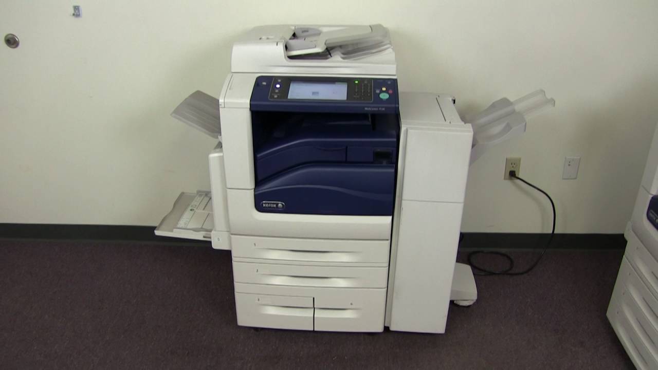 Xerox Workcentre 7530 19K 114K - YouTube