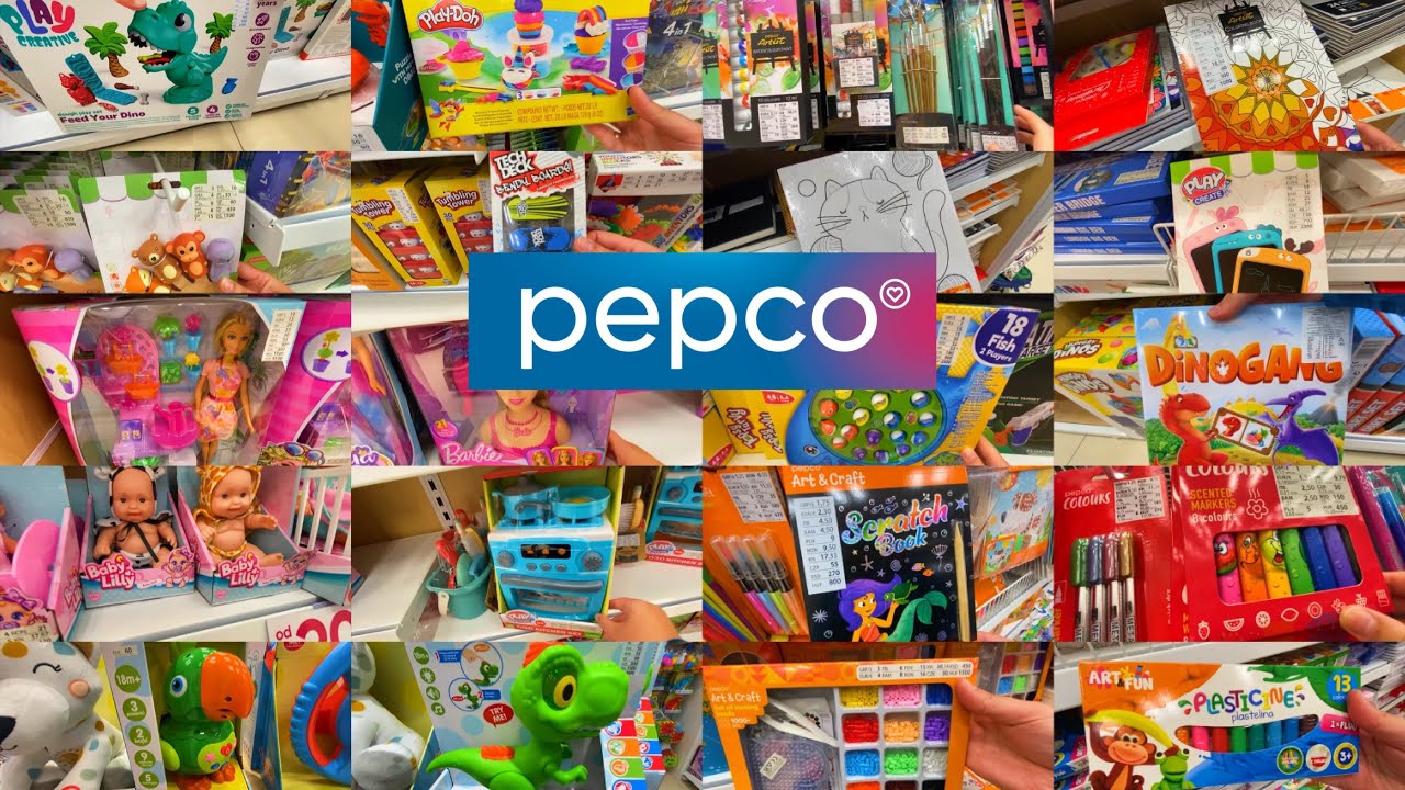 PEPCO: toys, stationery - your kids will really like it! - YouTube