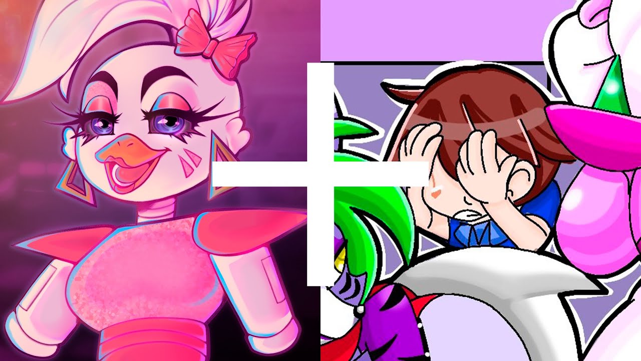 CHICA GLAMROCK + GREGORY = ??? | MONTY + CHICA GLAMROCK = ??? | FNAF ...