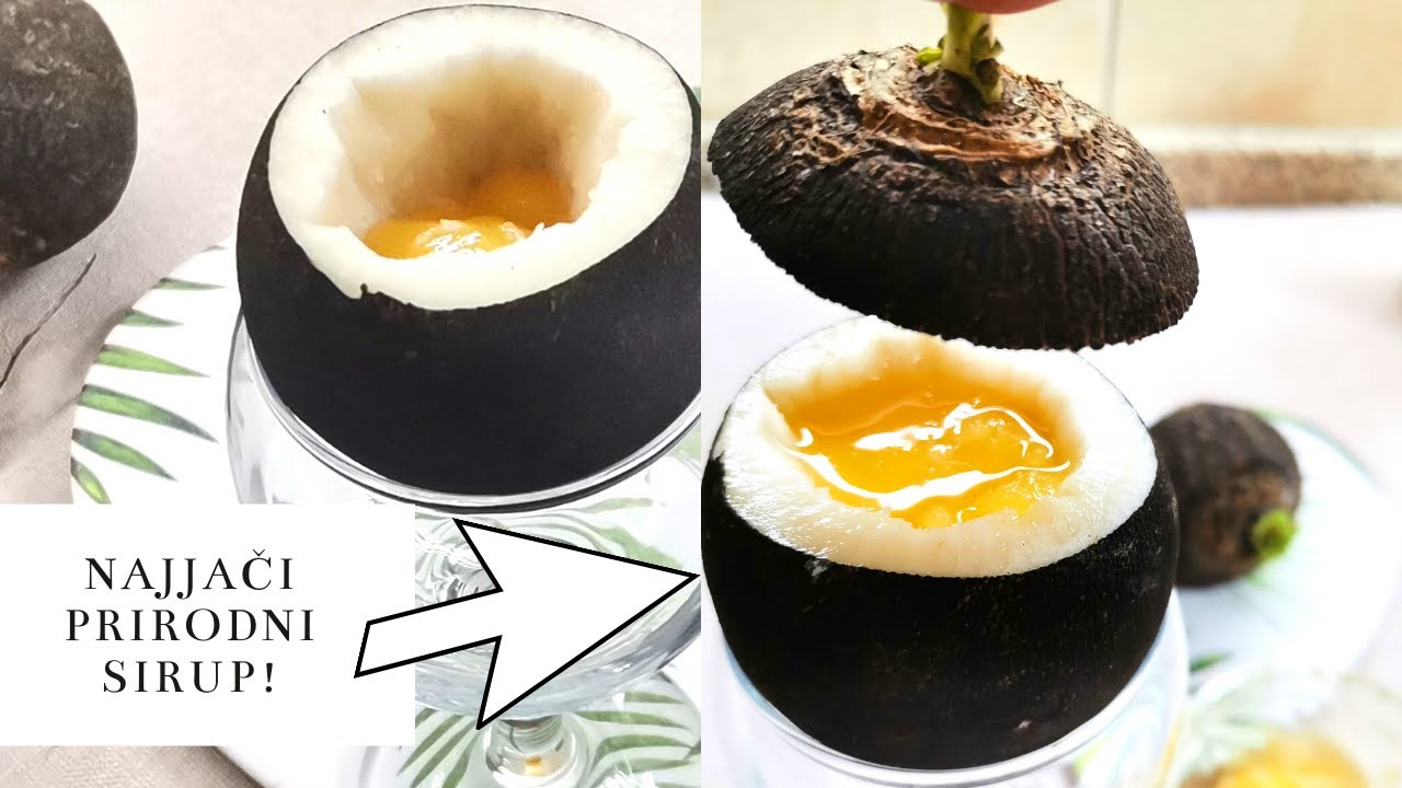 Domaći sirup za kašalj, bronhitis, žuč - crna rotkva i med kao lek ...