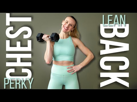 30 min CHEST & BACK dumbbell workout