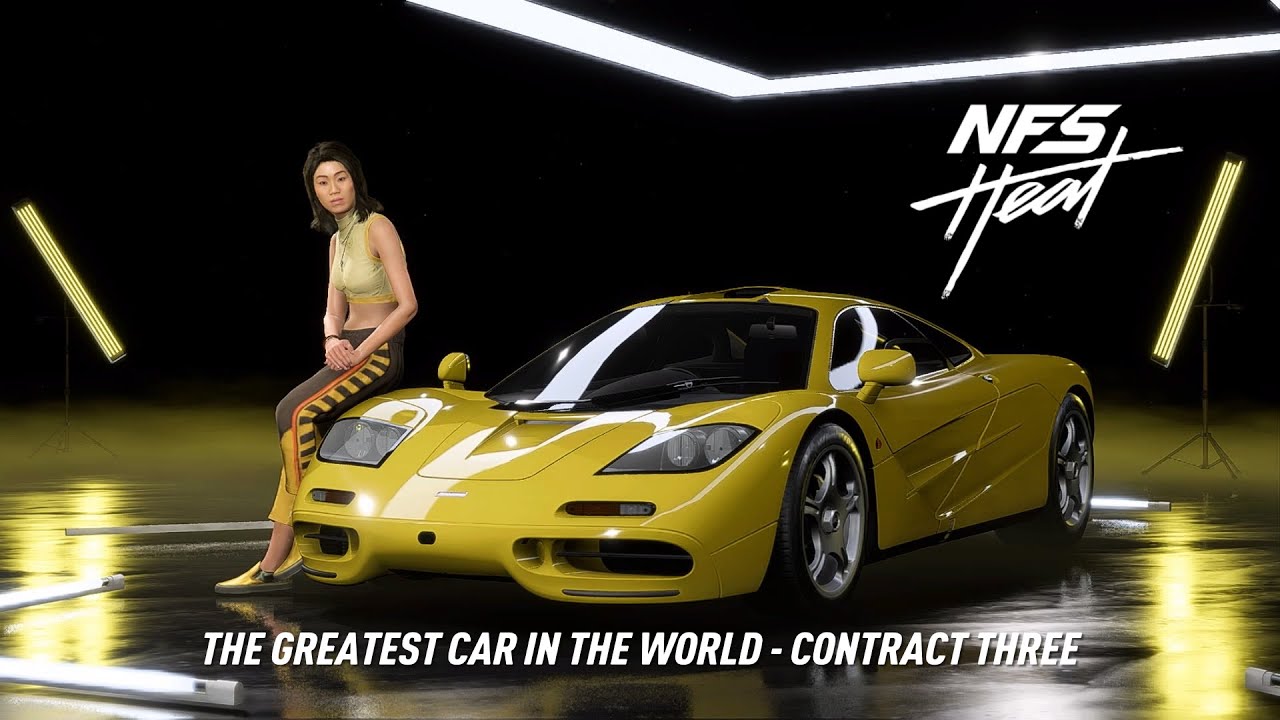NFS Heat - McLaren F1 in The Greatest Car In The World / Contract Three ...