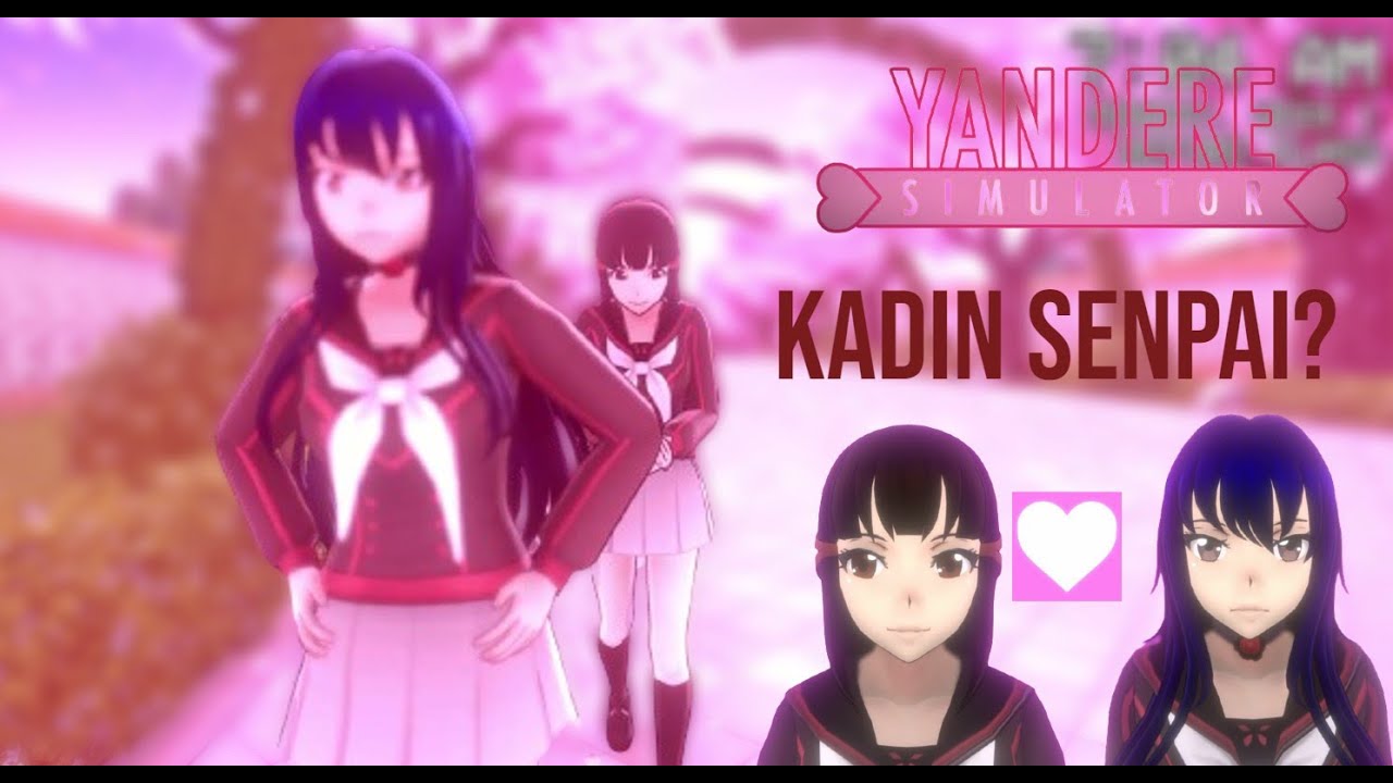 KADIN SENPAI??!? Yandere Simulator Custom Mode - YouTube