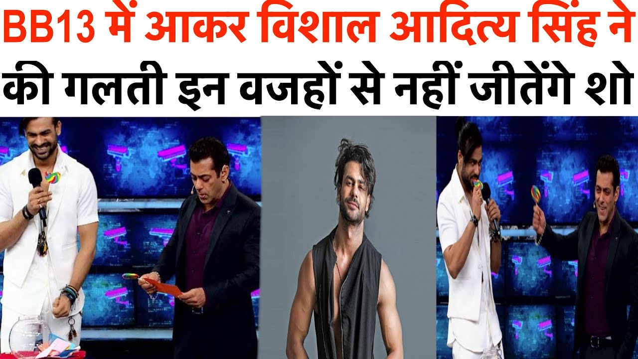 BB13 में आकर विशाल आदित्य सिंह ने की गलती इन वजहों से नहीं जीतेंगे शो ...