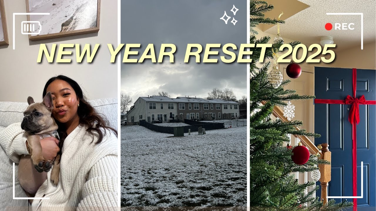 Productive reset day: (new skincare , un-decking the halls 🎄, and a ...
