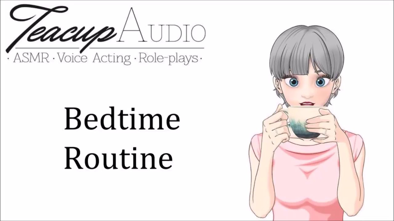 Bedtime Routine Girlfriend Role Play [Kissing] [Cuddling] [Sleep Sounds ...
