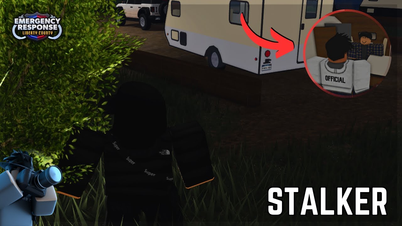 Getting STALKED During CAMPING! - ERLC RP - YouTube