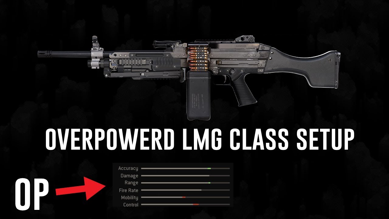 BEST LMG CLASS SETUP BEST GUN TO USE IN WARZONE - YouTube