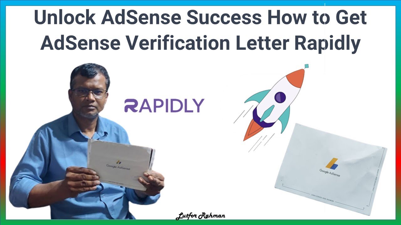 Unlock AdSense Success How to Get AdSense Verification Letter Rapidly ...
