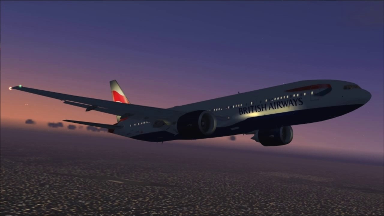 BA109 777-200ER BRITISH AIRWAYS LONDON - DUBAI - YouTube