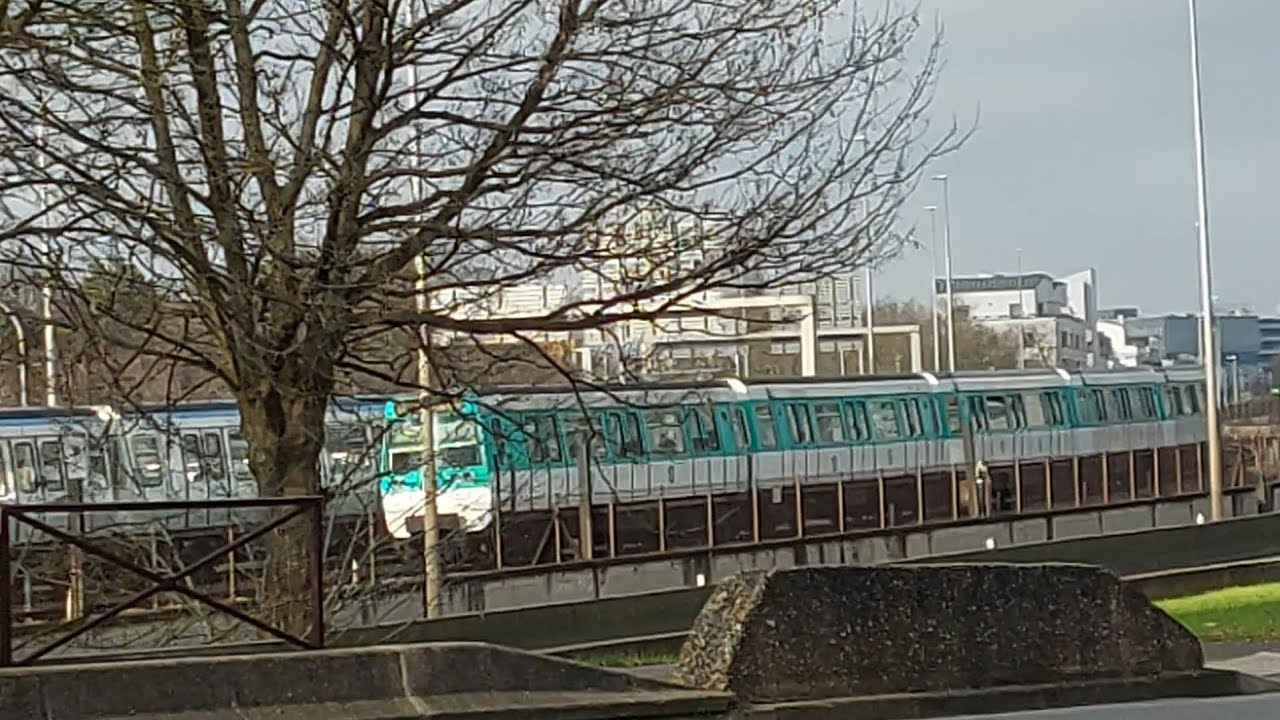 2 Passage Des MF77 RATP Metro 8 À Créteil préfecture - YouTube