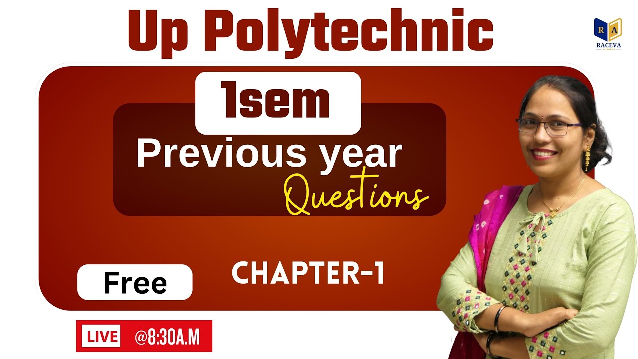 Up Polytechnic Applied Physics -1| Polytechnic 1semester Previous Year ...