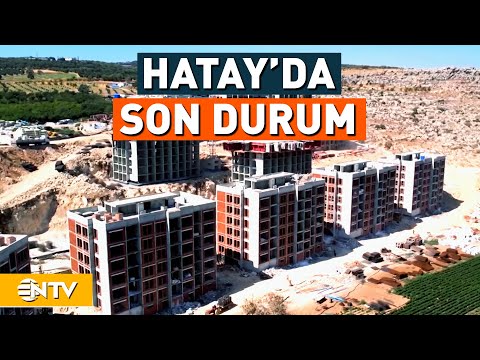 Hatay Depremin Ardından Ayağa Kalkıyor! 99 Okulun İnşası Sürüyor | NTV