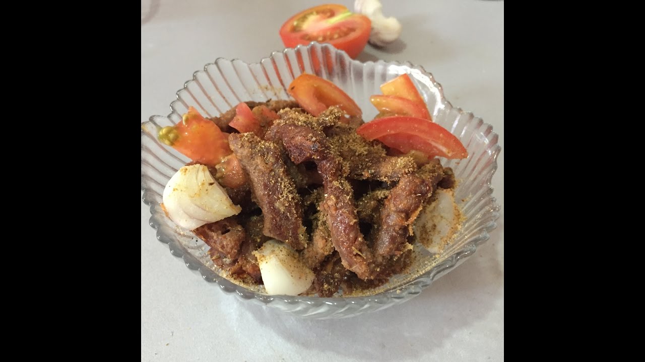 Nigerian Suya Marinade (Homemade with fresh ingredients) - YouTube