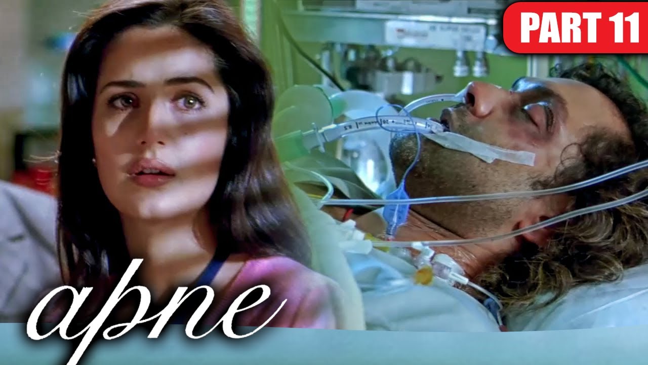 कटरीना कैफ है बब्बी देओल के लिए परेशान | Apne (2007) | Part 11 - YouTube