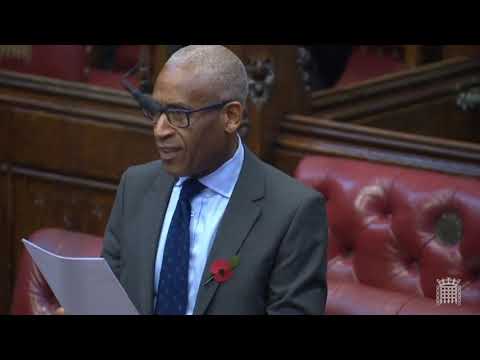Simon Woolley's maiden speech at the House of Lords - YouTube