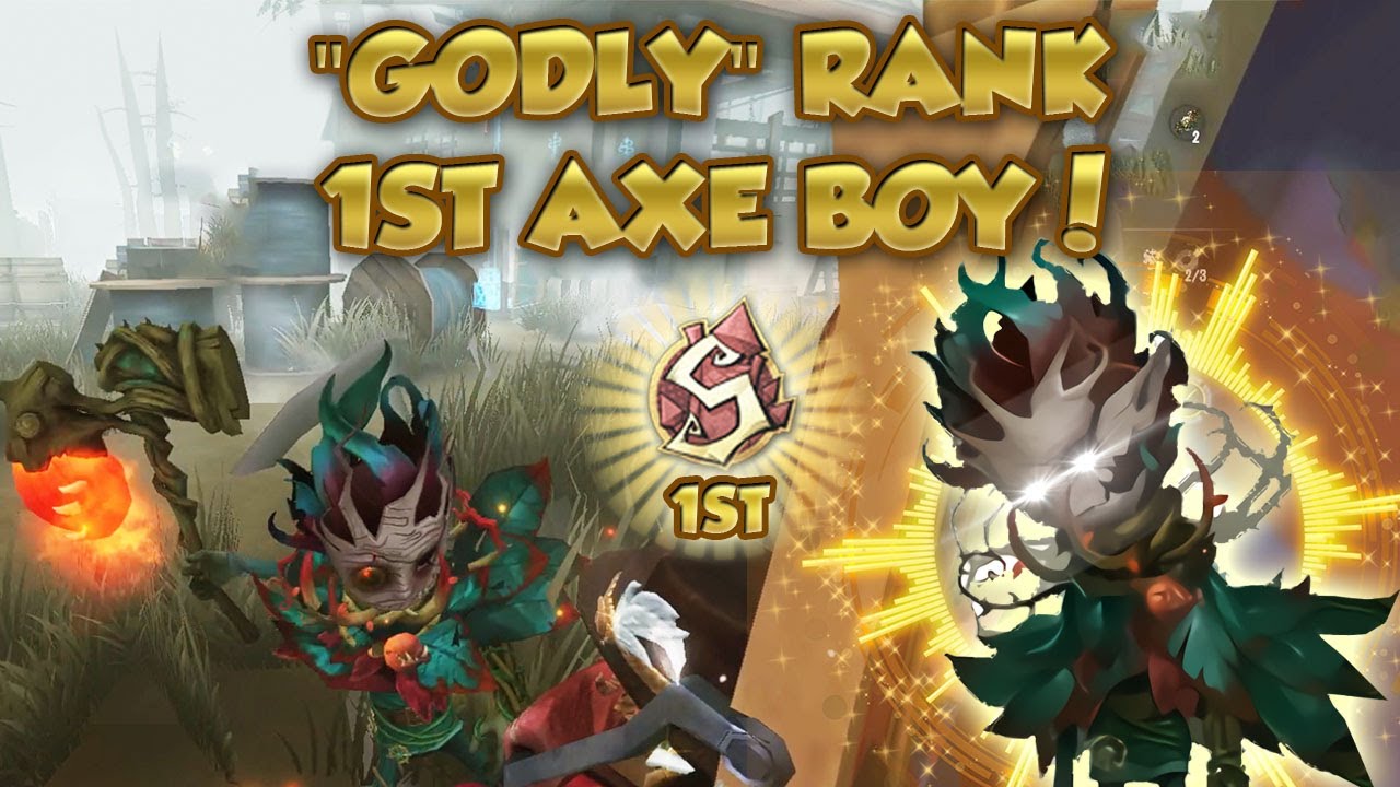 #35 (1st Axe Boy) Best Robbie Player Ever! | Identity V | 第五人格 | 제5인격 ...