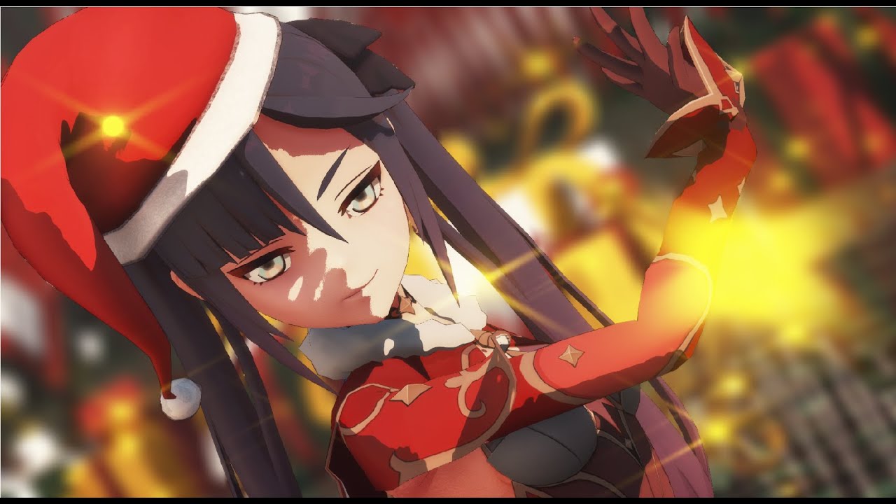 No Tears Left to Cry - Mona【Genshin Impact | MMD】Merry Christmas! 🎄 ...